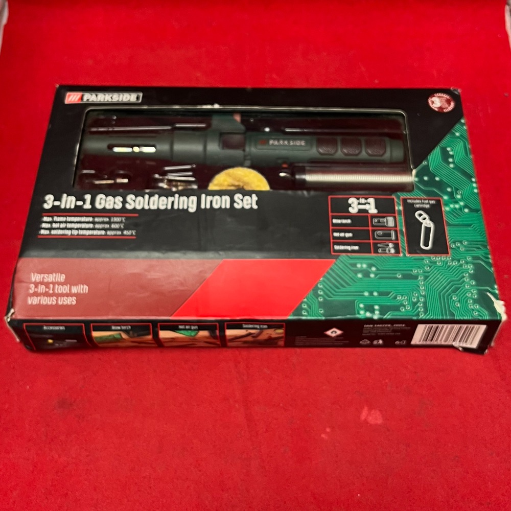 Pre-owned Parkside parkside 3in1 soldering kit - Own4Less